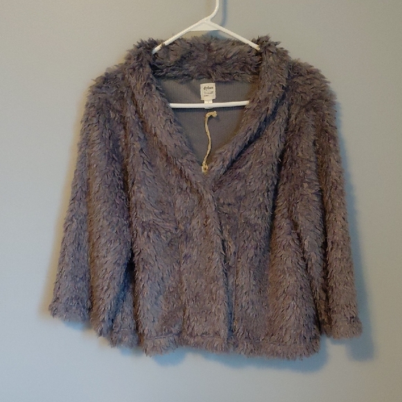 dylan | Jackets & Coats | Dylan Gray Teddy Jacket | Poshmark